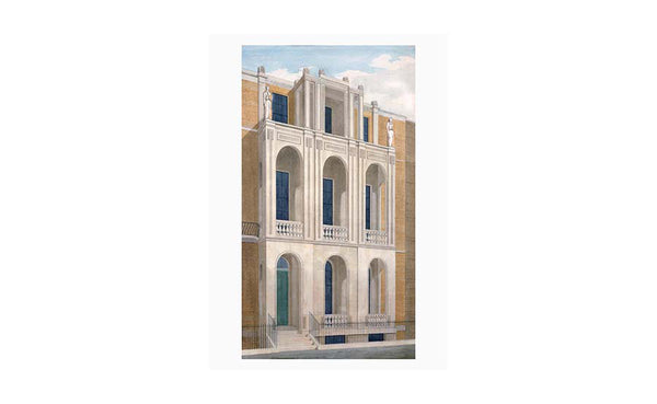 Sir John Soane's Museum Façade Greeting Card – Soane Shop