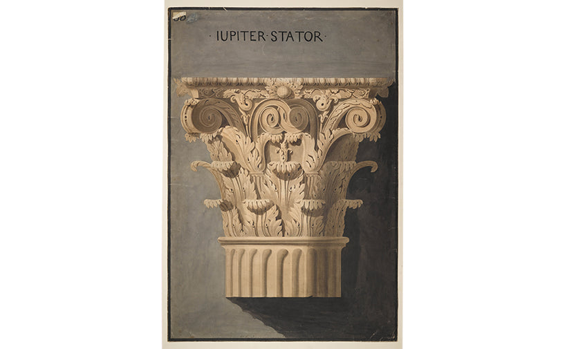 'Temple of Castor' Print – Soane Shop
